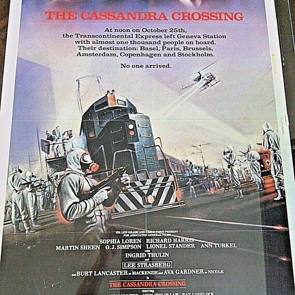 AVCO Embassy ITC Entertainment | Art | Movie Poster Cassandra Crossing ...